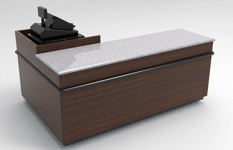 Showroom Counter Table Design