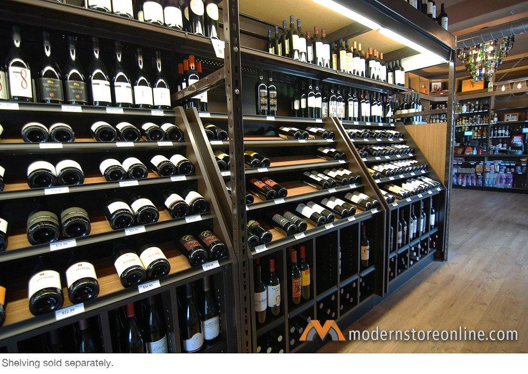 248 Bottle Wine Rack Display Merchandiser puts Bottles at Eye Level
